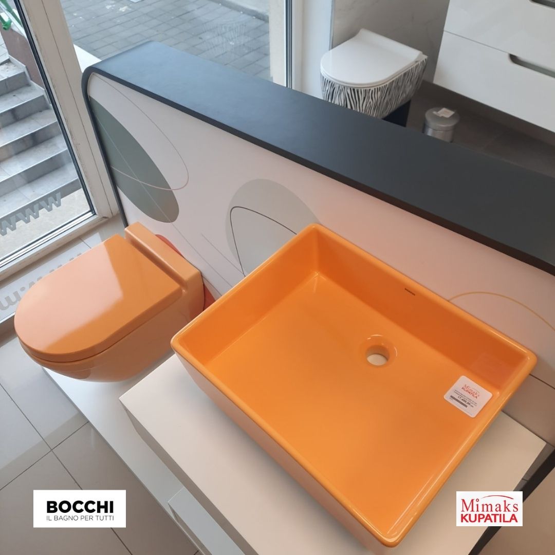 lavabo u boji, crni lavabo, narandžasti lavabo, crna vc solja, crni ...