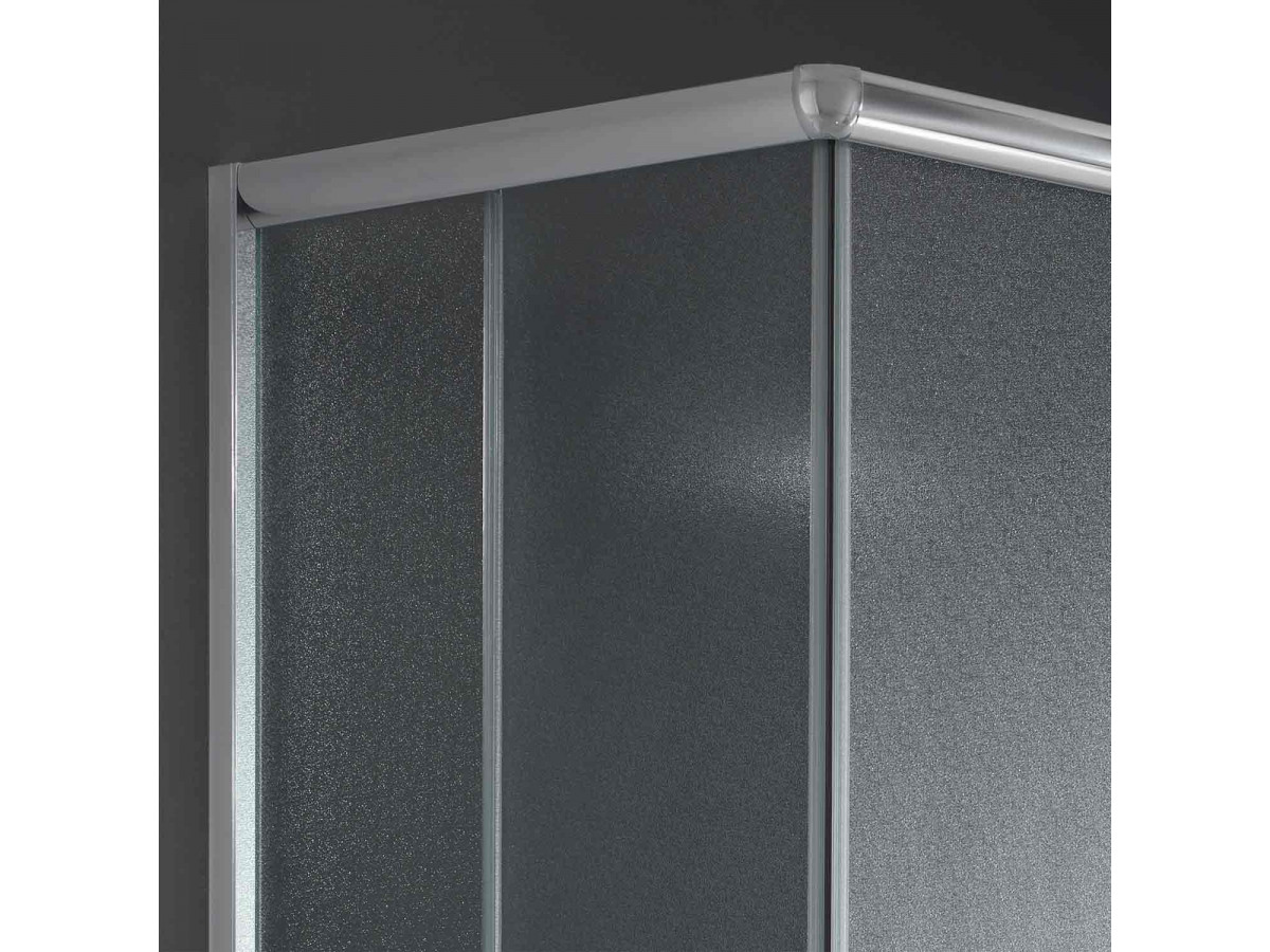 NKS Tus paravan York 1512B 120x80x185 mat, silver, kompenzacioni ...